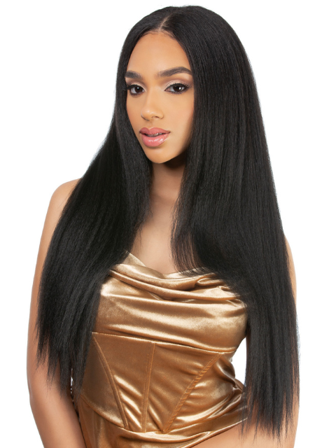 Harlem 125 Kima Classic Human Hair Blend Signature V-Part Wig - KSV03 – Hair Stop and Shop