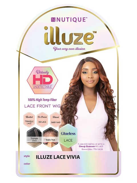 Nutique Illuze Virtually Undetectable Glueless HD Lace Wig - VIVIA – Hair Stop and Shop