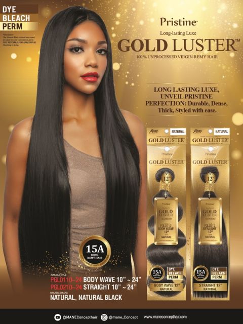 Mane Concept Pristine Gold Luster 100% Unprocessed Human Hair BODY WAV – Hair Stop and Shop