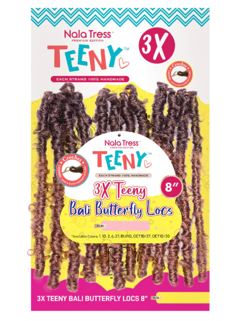 [MULTI PACKS DEAL] Janet Collection Nala Tress 3X TEENY BALI BUTTERFLY ...