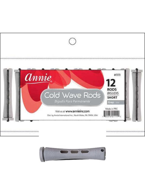 Annie Cold Wave Rod Short 12Ct Gray #1111 – Hair Stop and Shop