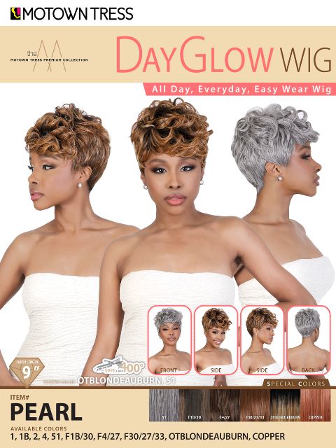 Motown Tress Premium Collection Day Glow Glueless Wig - PEARL – Hair ...