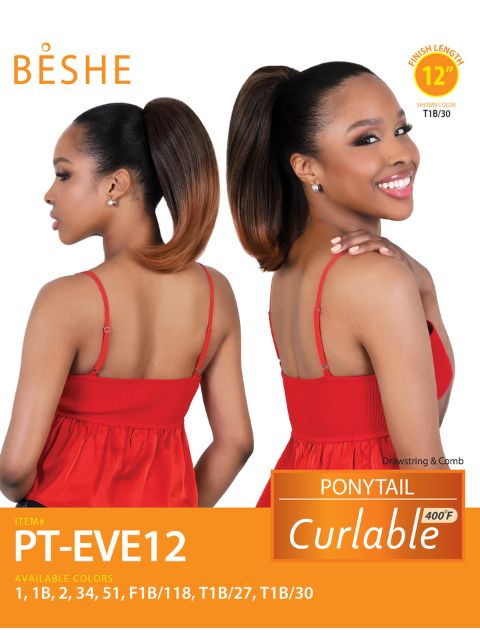Beshe Ponytail & Drawstring - PT-EVE12 – Hair Stop and Shop