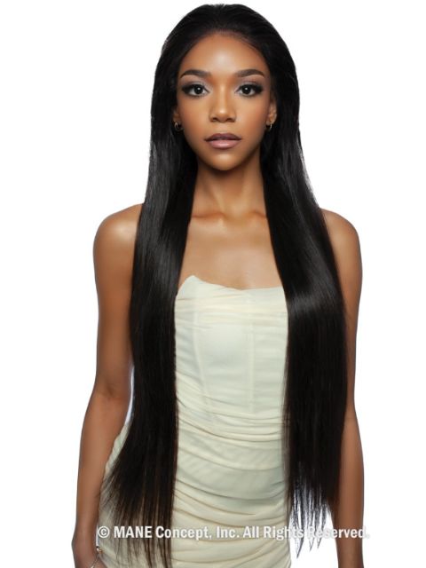 Mane Concept 100% Unprocessed Human Hair Trill 13x4 HD Glueless Lace W ...