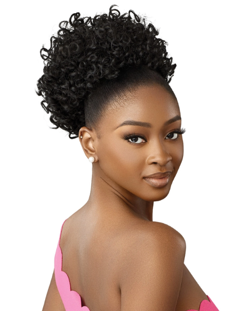 Outre Pretty Quick Pony Ponytail - CURLY PUFF – Hair Stop and Shop
