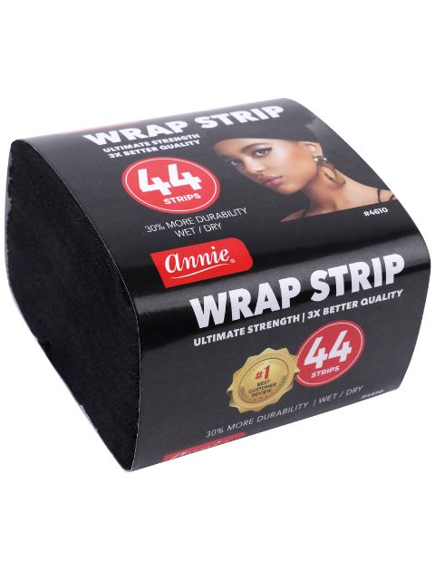 Annie Wrap Strip 44 Strips, Ulta Strong, Black 1pc (#04610) – Hair Stop ...