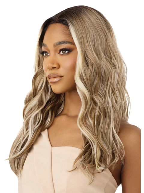 Outre HD Transparent Glueless Lace Front Wig - MELANIE – Hair Stop and Shop