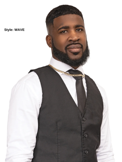 Femi Collection Edge 100% Human Hair Toupee For Man – Hair Stop and Shop