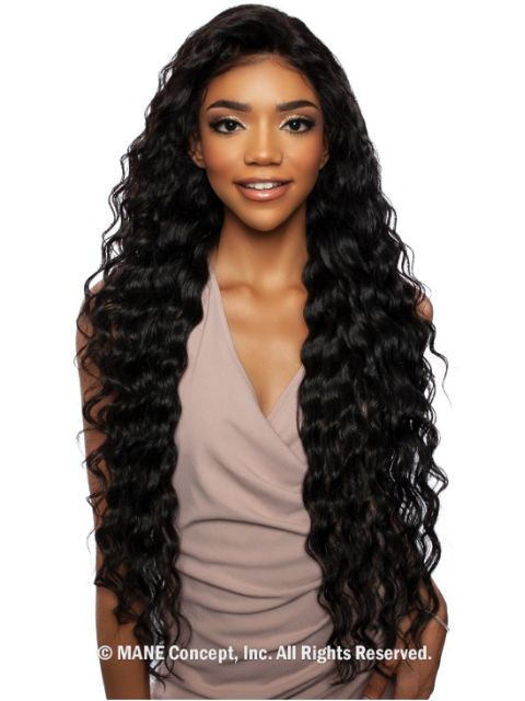 Mane Concept 100% Unprocessed Human Hair Trill Glueless HD Whole Lace ...