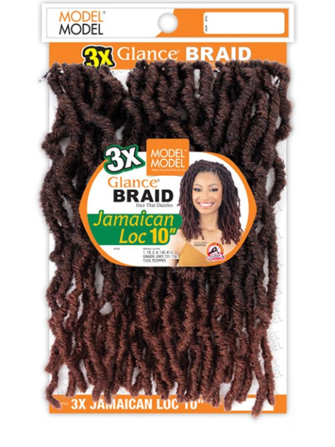Model Model Glance 3X JAMAICAN LOC Braid 10 – Hair Stop and Shop