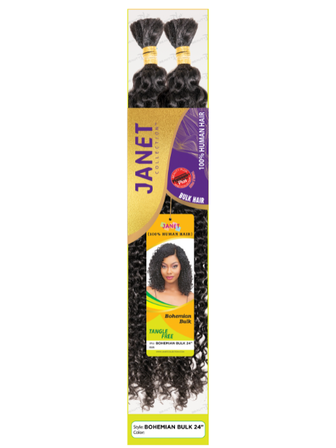 Janet Collection 100% Human Hair BOHEMIAN Bulk – Hair Stop and Shop