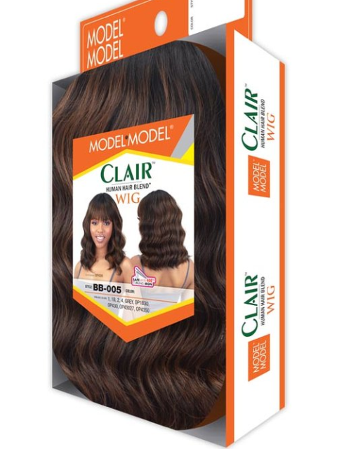 Model Model Clair Blended Human Hair Wig - BB-005 – Hair Stop and Shop