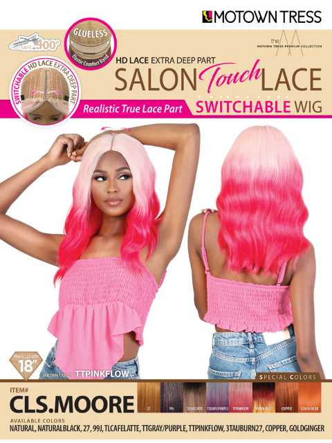 Motown Tress Salon Touch HD Lace Extra Deep Part Wig - CLS.MOORE – Hair ...
