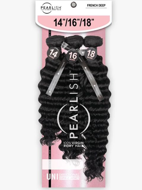 Sensationnel Pearlish Multi Pack 15A 100% Human Hair Weaves- FRENCH DE ...