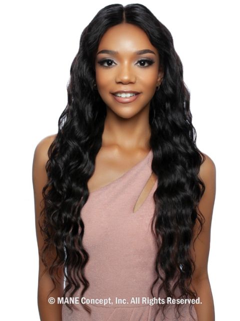 Mane Concept 100% Unprocessed Human Hair Trill 13x4 HD Glueless Lace W ...