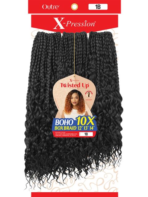 [MULTI PACK DEAL] Outre X-Pression Twisted Up Crochet Braid BOHO BOX B ...