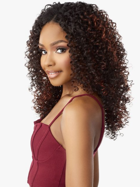 Sensationnel Premium Synthetic CURLS KINKS & CO_V-PART V-UNIT 5" Wig ...