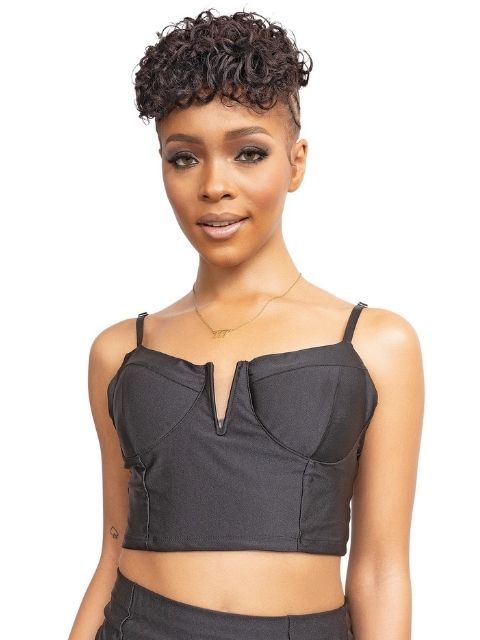 Femi Collection 100% Human Hair Edge Topper OPRAH CURL" – Hair Stop and ...