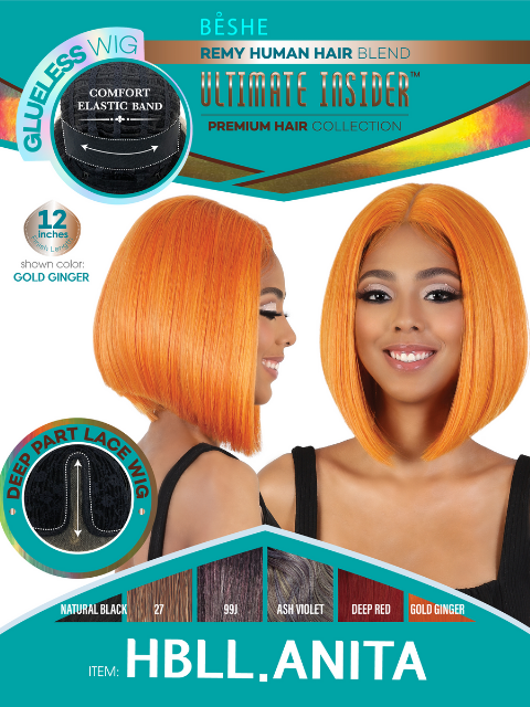 Beshe Ultimate Insider Collection Glueless Deep Part Lace Wig - HBLL.A ...