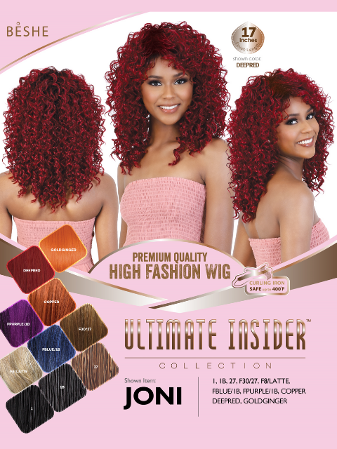 Beshe Ultimate Insider Collection Synthetic Wig - JONI – Hair Stop and Shop