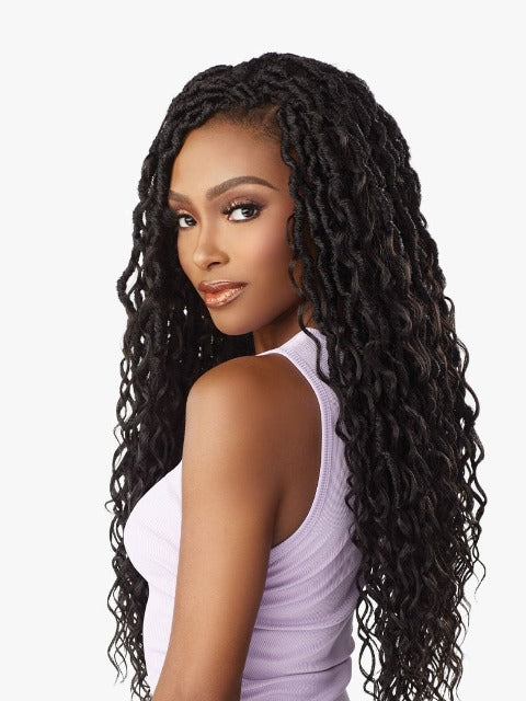 [MULTI PACK DEAL] Sensationnel Lulutress Pre-Looped 3X MERMAID LOCS 24 ...