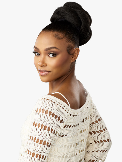 Sensationnel 100% Premium Fiber Hair Piece Bun LULU BUN_KNOTTED BUN UN ...