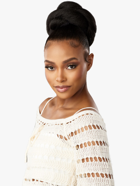 Sensationnel 100% Premium Fiber Hair Piece Bun LULU BUN_KNOTTED BUN UN ...