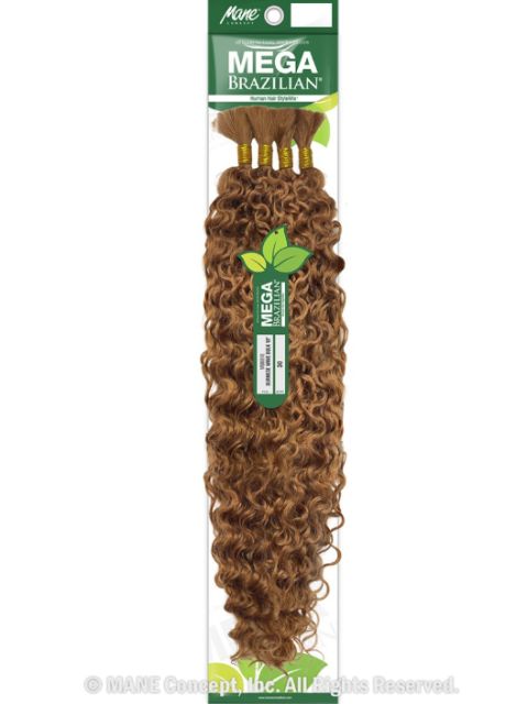 Mane Concept Mega Brazilian Human Hair StyleMix BURMESE BULK 18" (MBBB ...