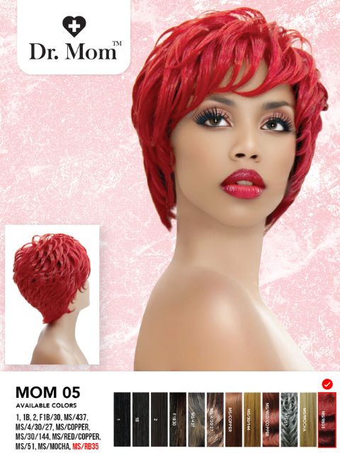 R&B Collection Dr. Mom Style Synthetic Full Wig - MOM 05 – Hair Stop ...