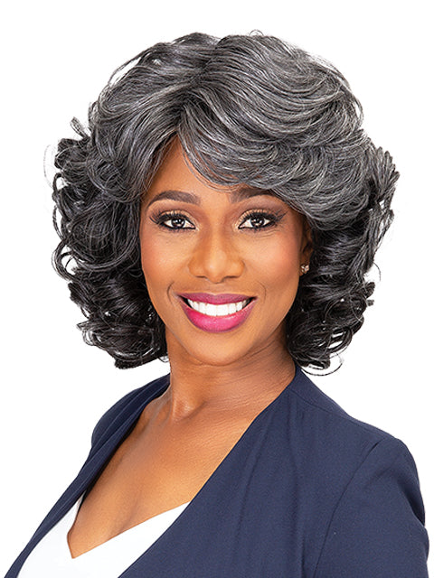 Femi Collection Ms Granny Premium Synthetic Wig - BEVERLY – Hair Stop ...