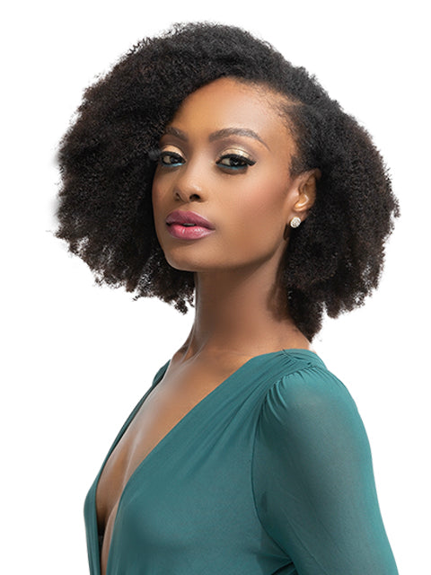 Janet Collection Natural Me 100% Human Hair Afro 4C Kinky Clip 18" (8p ...
