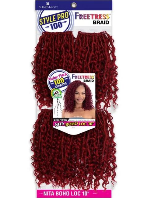 Shake N Go FreeTress Braid Style Pro 100- NITA BOHO LOC 10" – Hair Stop ...