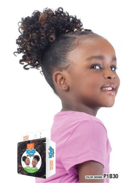 Model Model Glance Kids Ponytail - ANGEL CURL – Hair Stop and Shop
