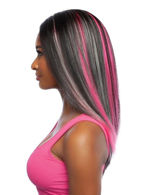 Mane Concept Pristine Highlight Unprocessed Human Hair STRAIGHT Clip I ...