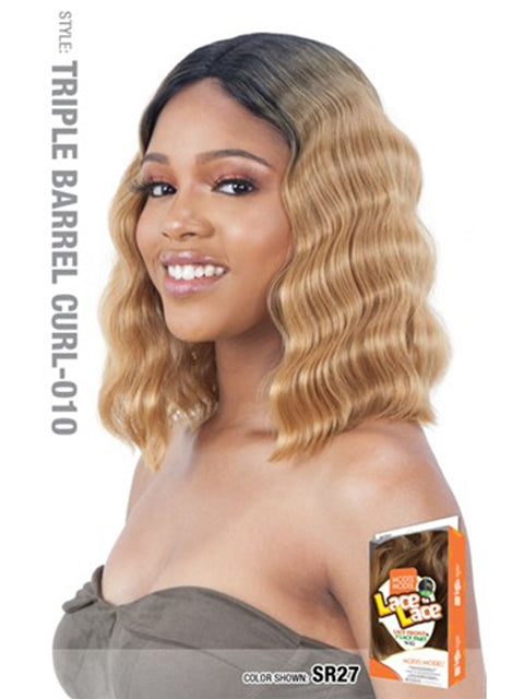 Model Model Lace to Lace 5 Deep Part Lace Front Wig - TRIPLE BARREL CU ...