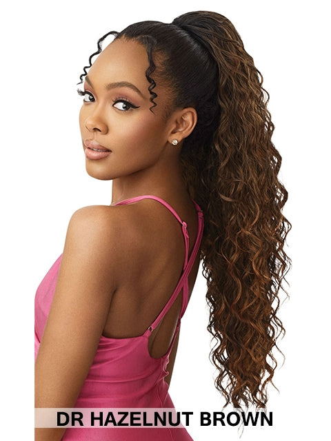 Outre Pretty Quick Wet and Wavy Pony Ponytail - BEACH WAVE 28 – Hair ...