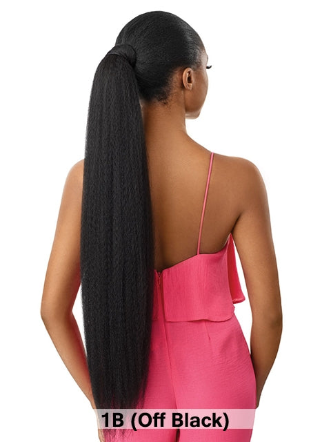 Outre Pretty Quick Pony Ponytail - JUMBO KINKY STRAIGHT 30 – Hair Stop ...