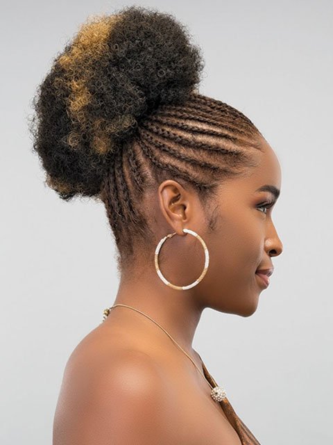 Janet Collection Noir Everytime Drawstring - AFRO PUFF *MEGA SALE ...