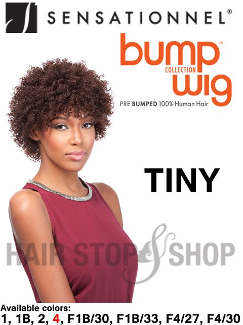 Sensationnel Bump Collection Human Hair Wig - Tiny – Hair Stop and Shop